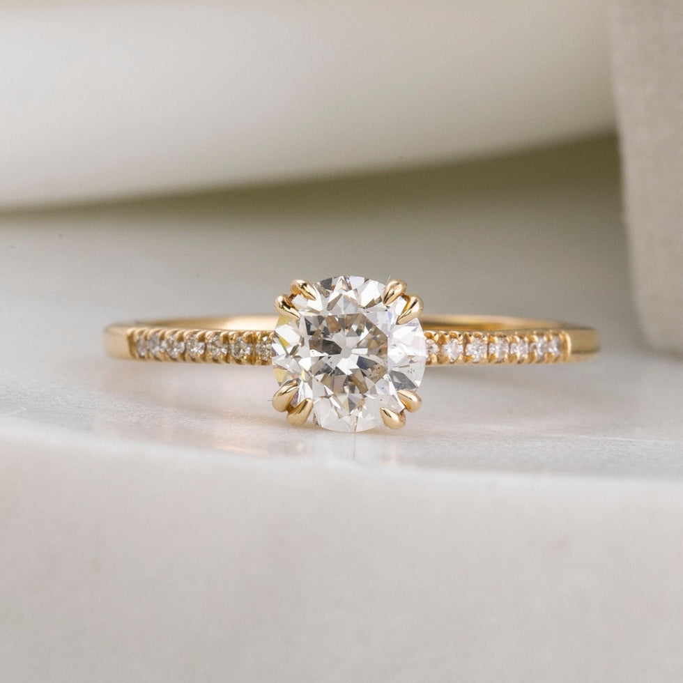 Sabrina Ring, 1.00ct European Cut Diamond – Envero